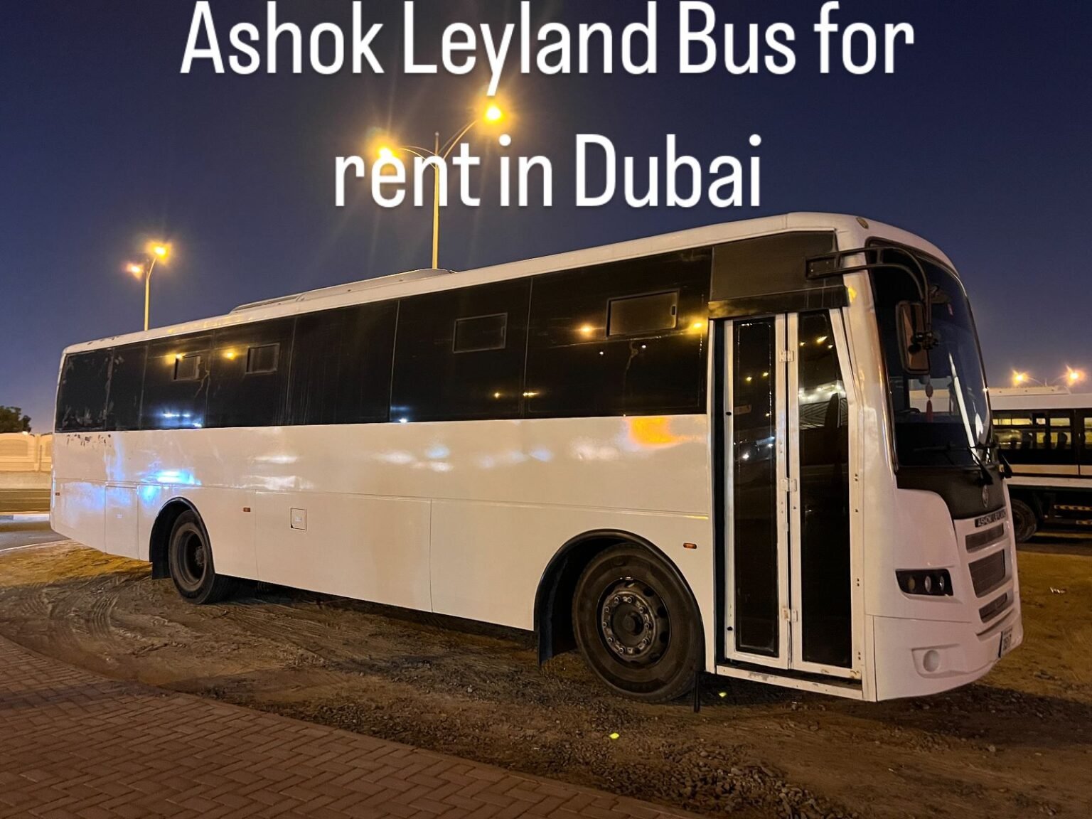 80-Seater Bus for Rent in Dubai