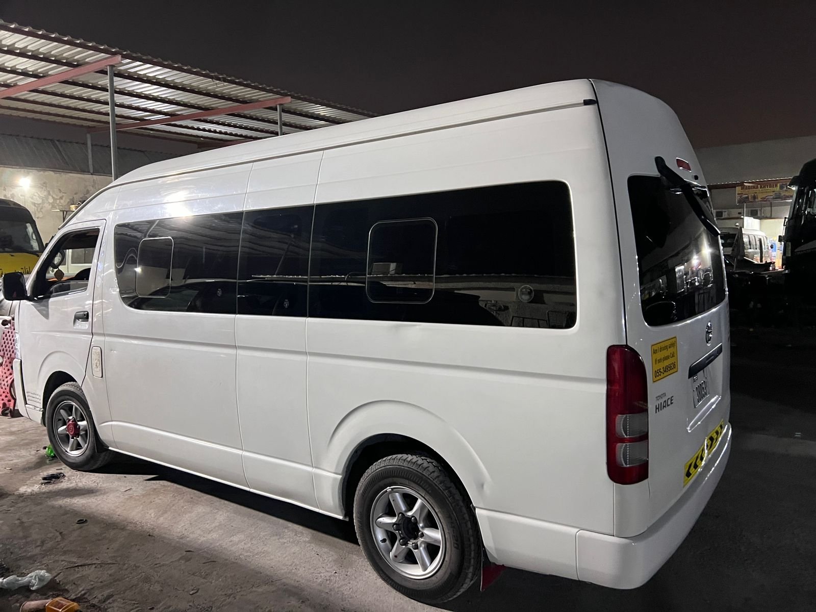 14-Seater Toyota Hiace Van Rental Dubai | Luxury Van for Rent
